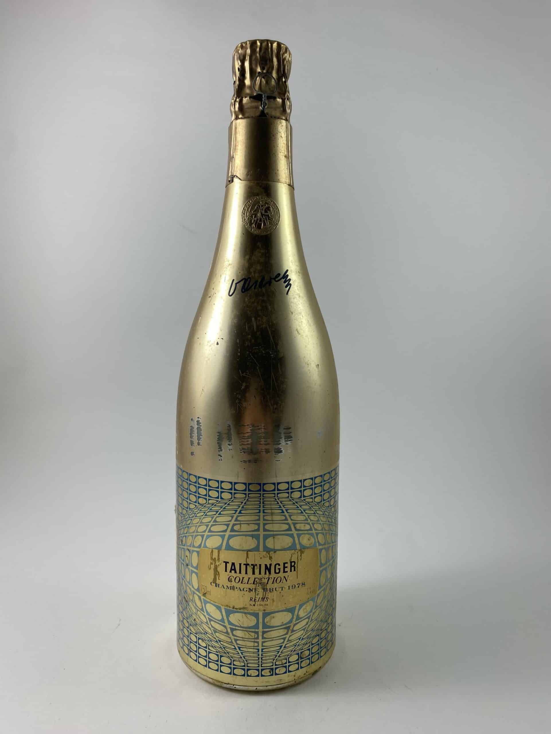 Champagne Taittinger - 1978 - Collection Vasarely 1978 - Express Wine