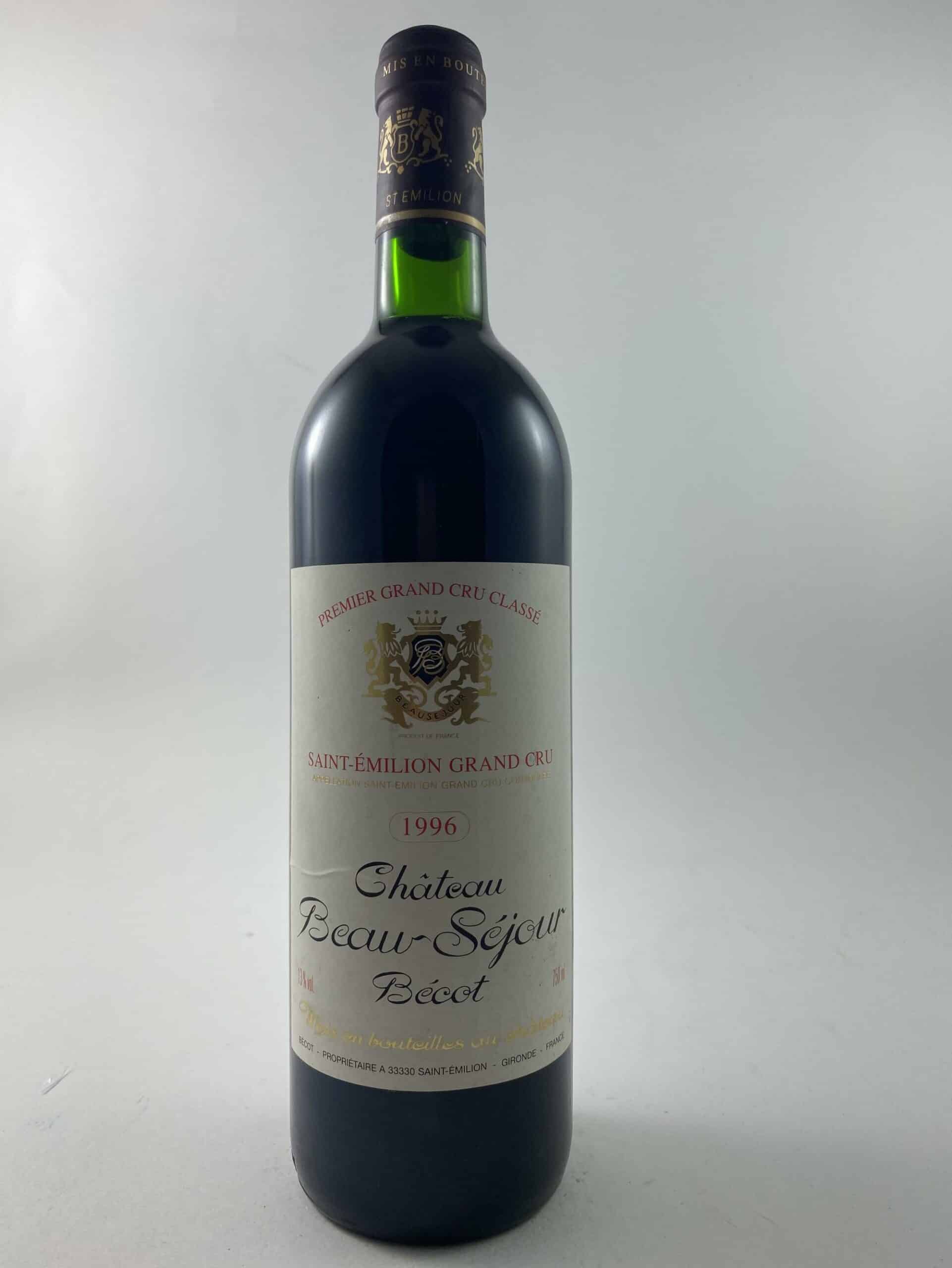 Château Beau-Séjour Bécot 1996 - Express Wine