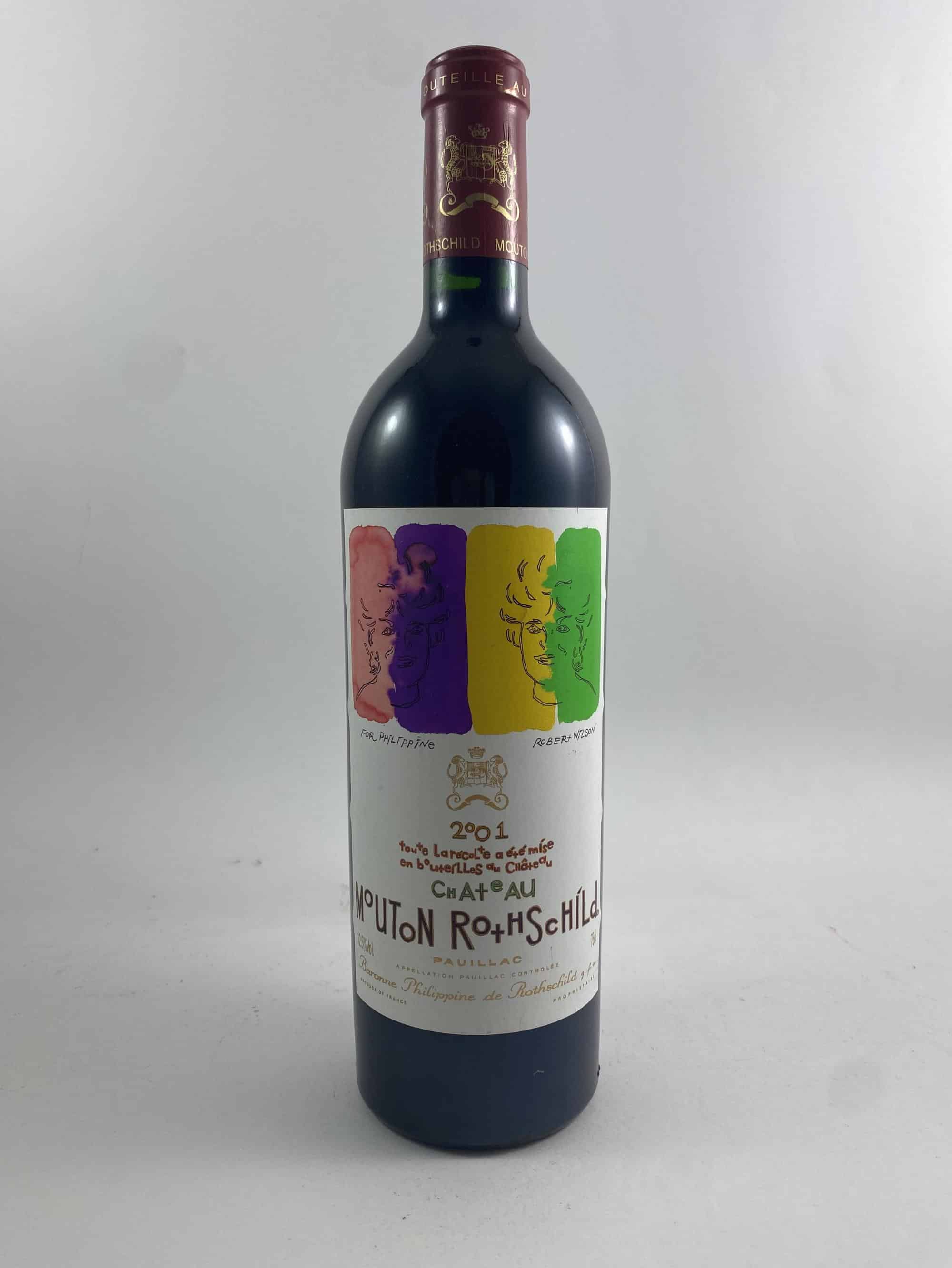 Mouton Rothschild 2001 - Vin de Pauillac