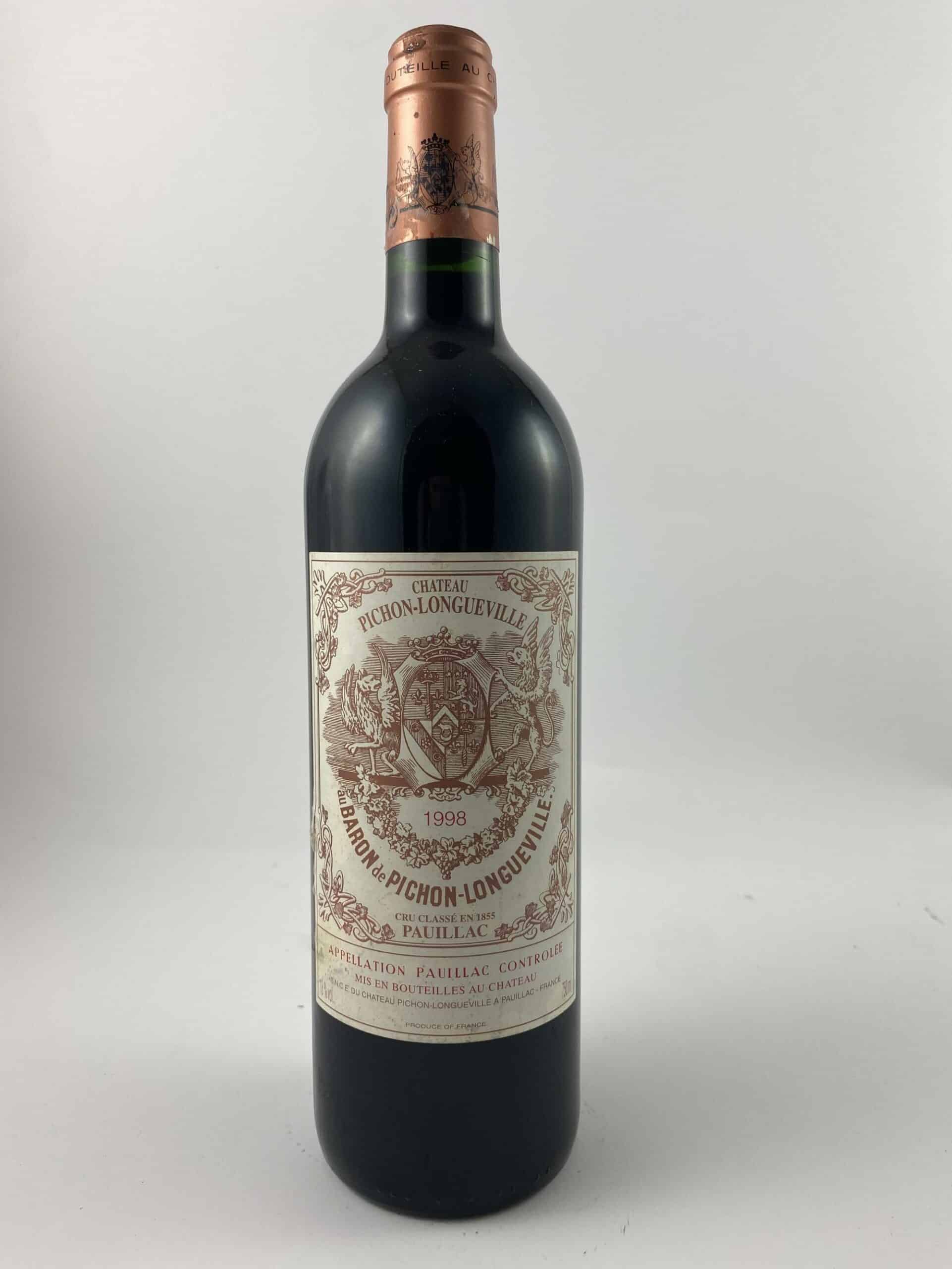 Château Pichon Longueville Baron 1998 - Express Wine