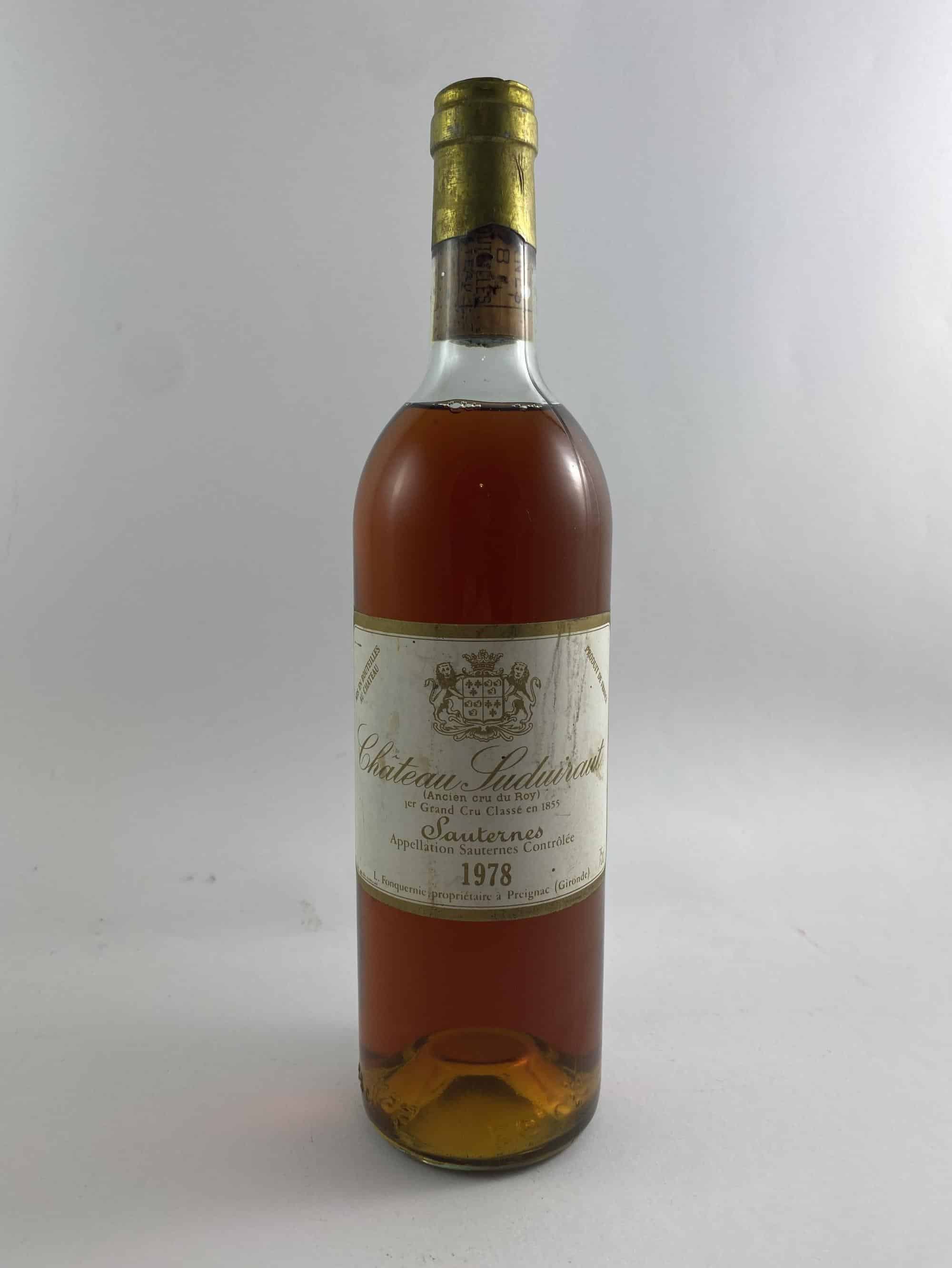 Château Suduiraut 1978 - Express Wine