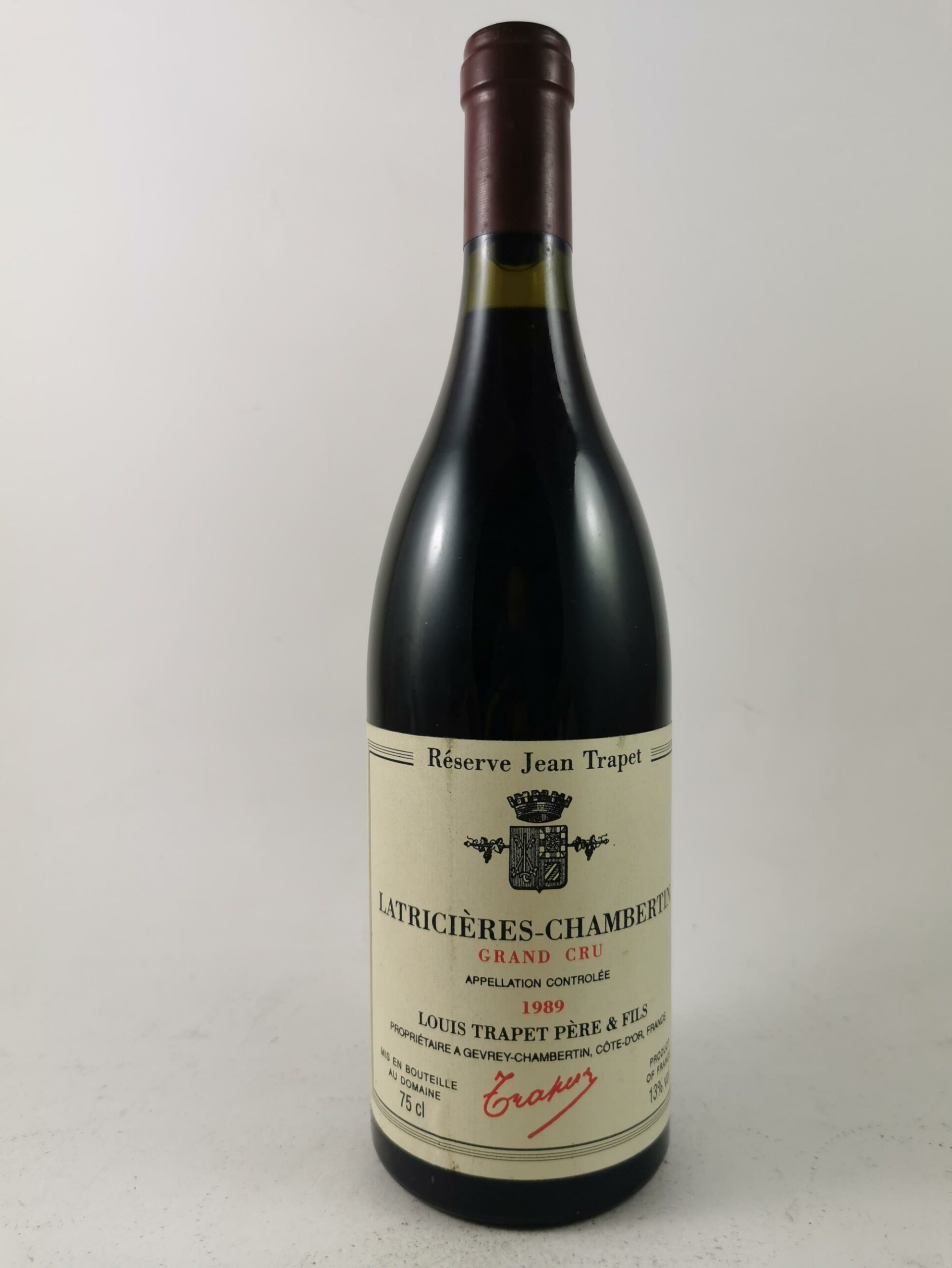 Latricières-Chambertin - Jean et Jean-Louis Trapet 1989 - Express Wine
