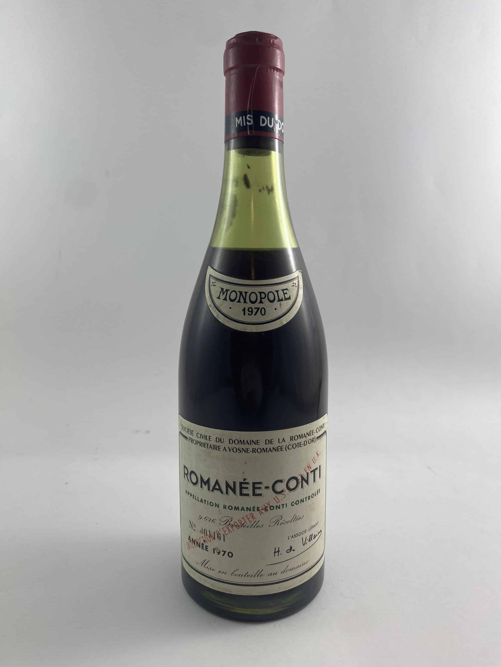 Romanée-Conti - Domaine de la Romanée-Conti 1970 - Express Wine